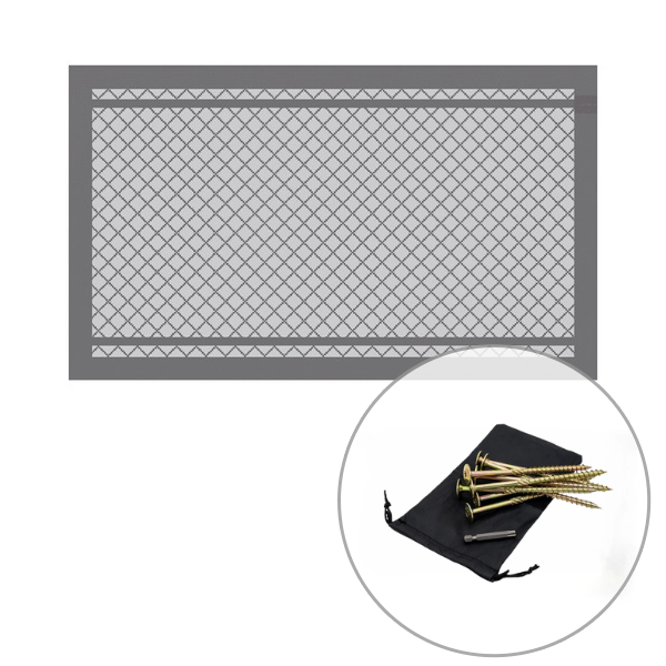 ACM Crisscross Full Plus Annexe Mat Grey/Dark Grey | ACM | My Generator