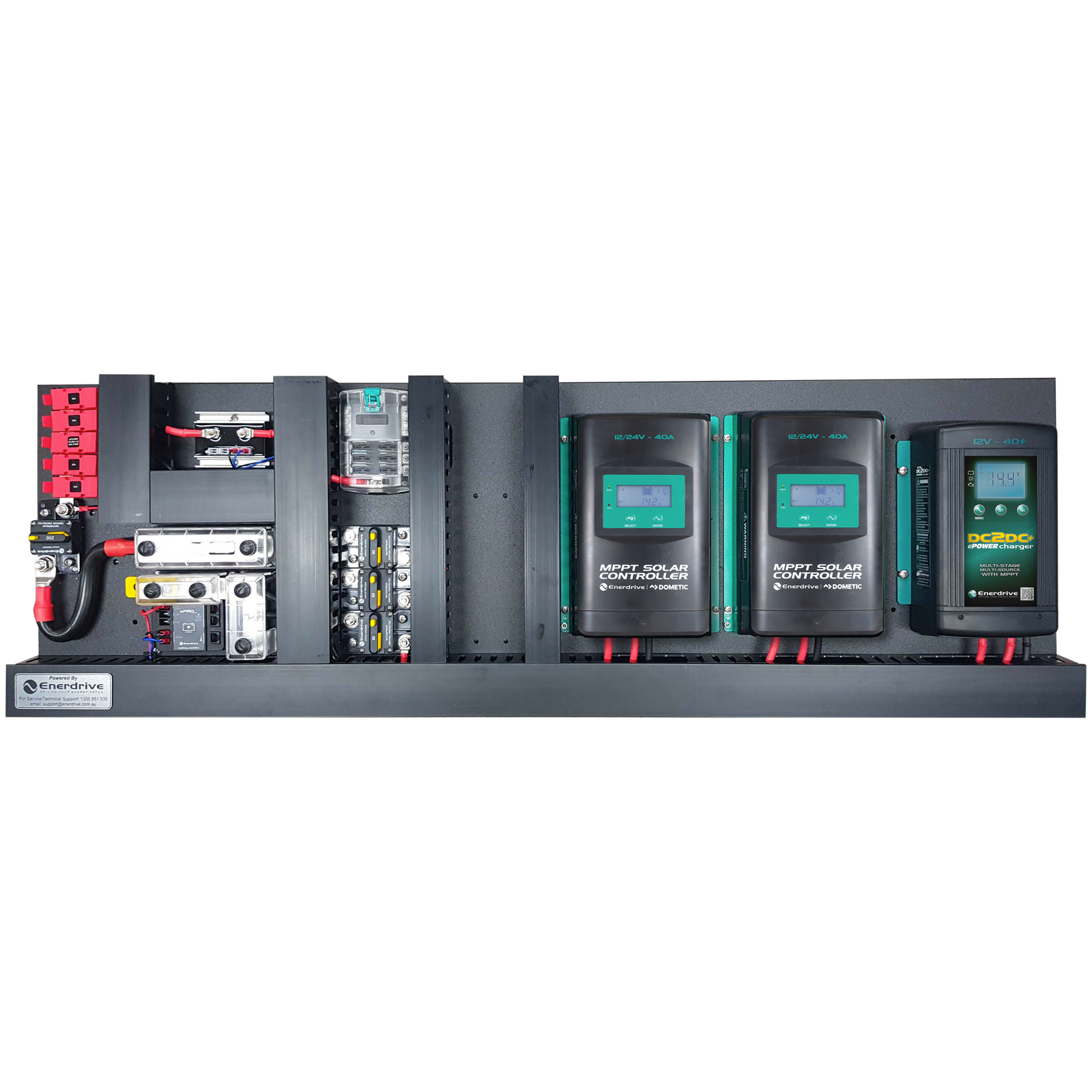 Enerdrive eSYSTEM-N 40A DC with Dual MPPT 12/24V 40A & Monitor ...