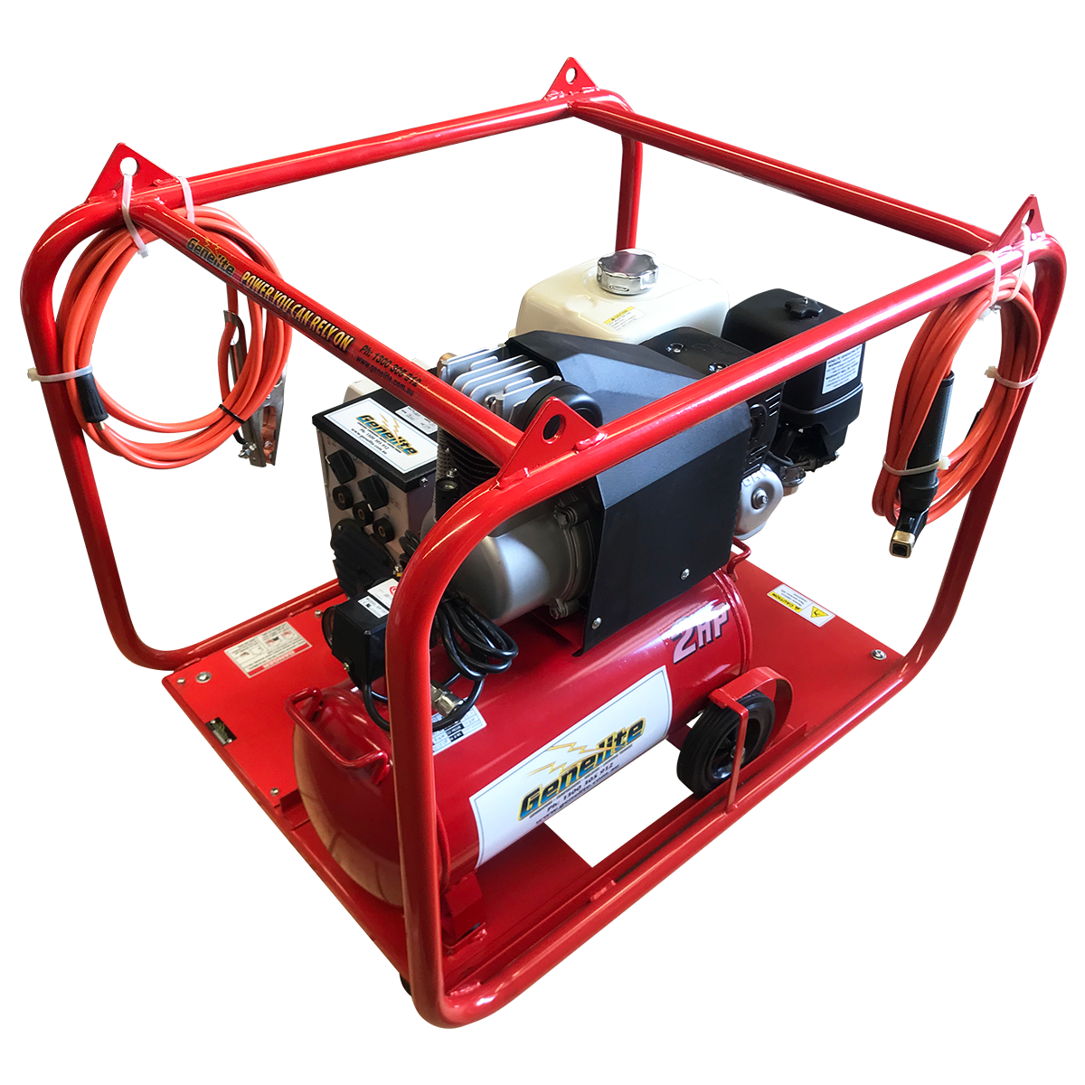 Genelite 7kVA 3 in 1 Welder Generator Workstation, powered by Honda ...