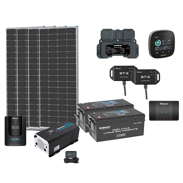 Renogy Ultimate Power Bundle with 2 x 200Ah Lithium Batteries | Renogy ...