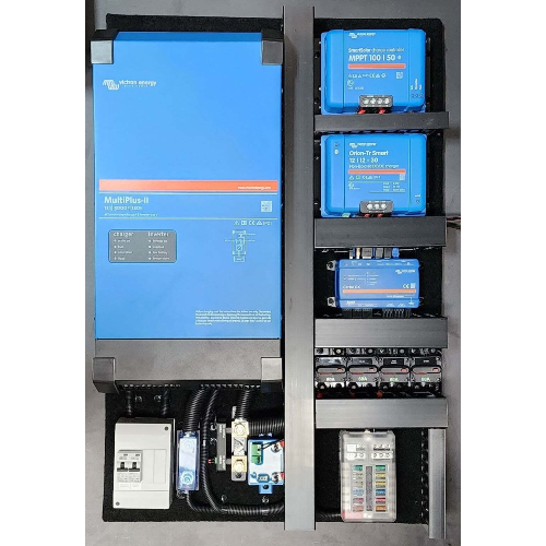 Pre-Wired Victron Board A2 with 50A MPPT Smart Solar & Cerbo GX & GX ...