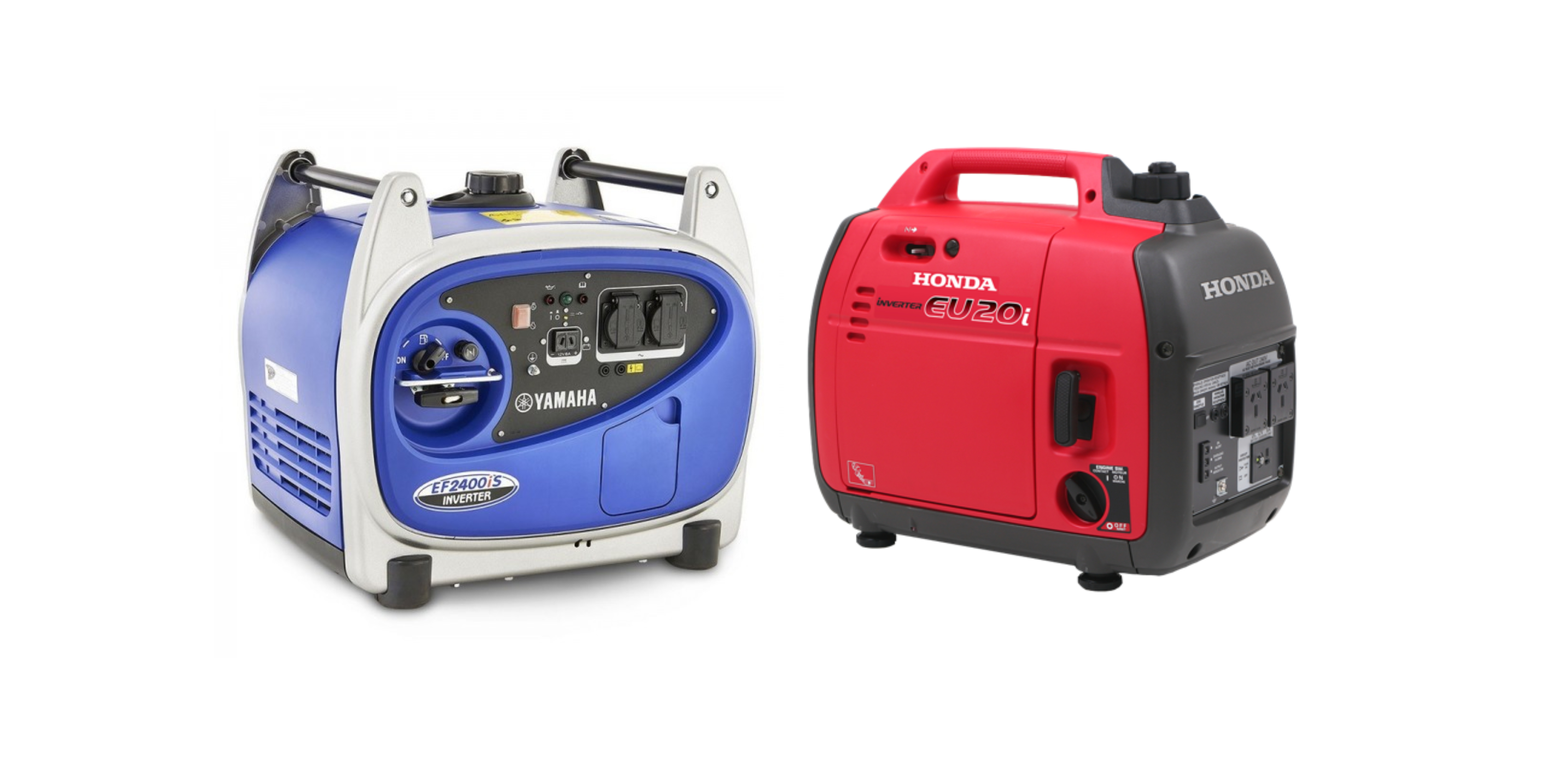 Best Caravan Generator: Yamaha EF2400iS vs Honda EU20i | My Generator